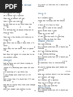 Evergreen - Richy Mitch & The Coal Miners - Guitar Chords and Tabs | PDF