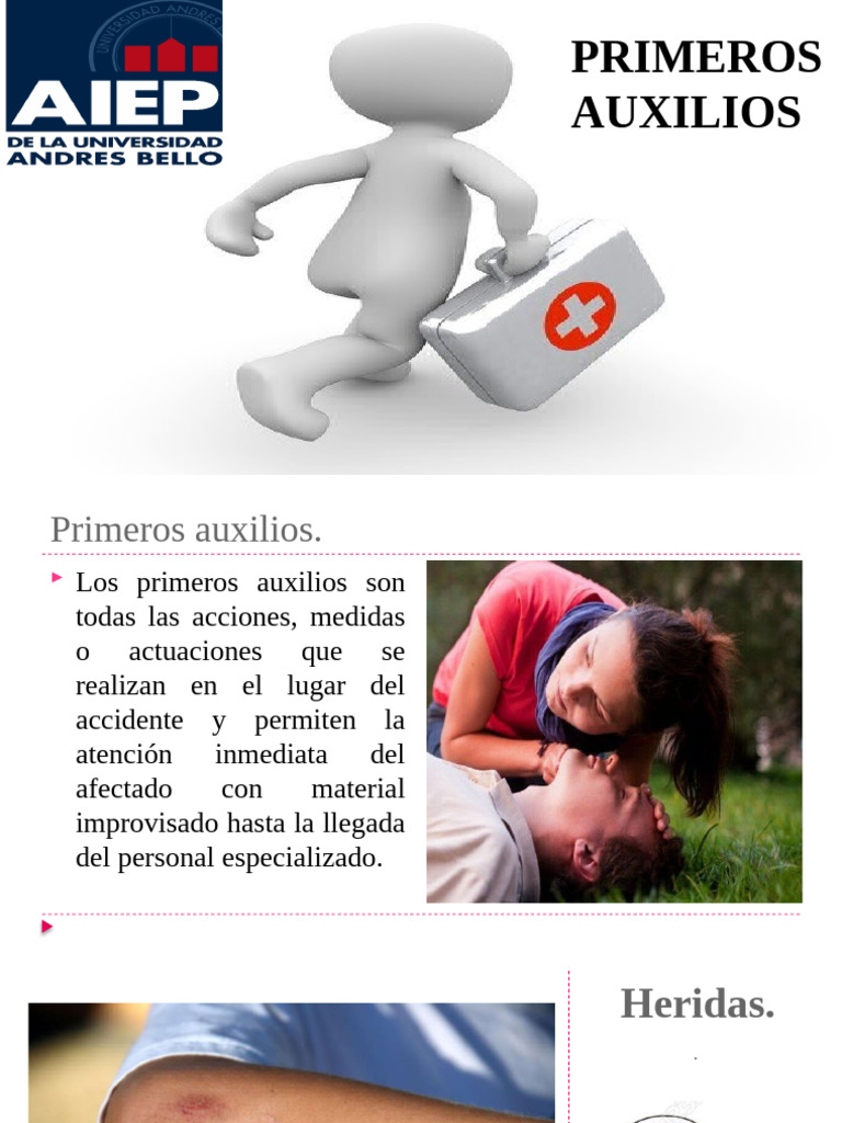 Primeros auxilios | PDF | Reanimación cardiopulmonar | Quemar