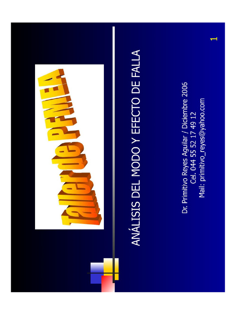 Analisis Del Modo y Efecto de Falla | PDF