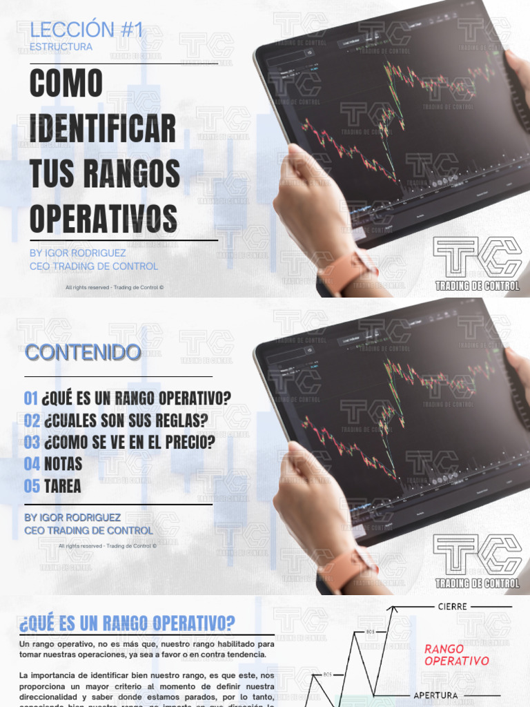 Trading de Control - Rangos Operativos | PDF | Comerciante (Finanzas)