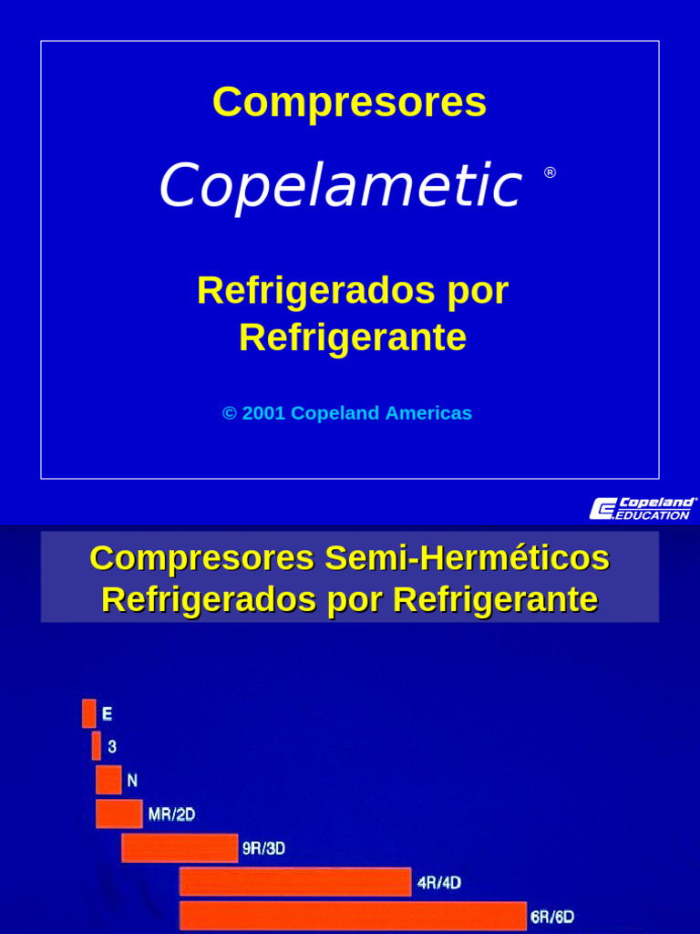 Copelametic Refrig. Por Refrigerante | PDF