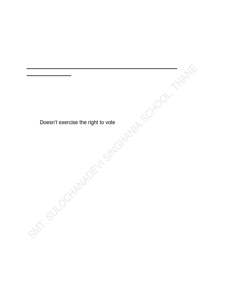 Indian Citizenship Worksheet | PDF