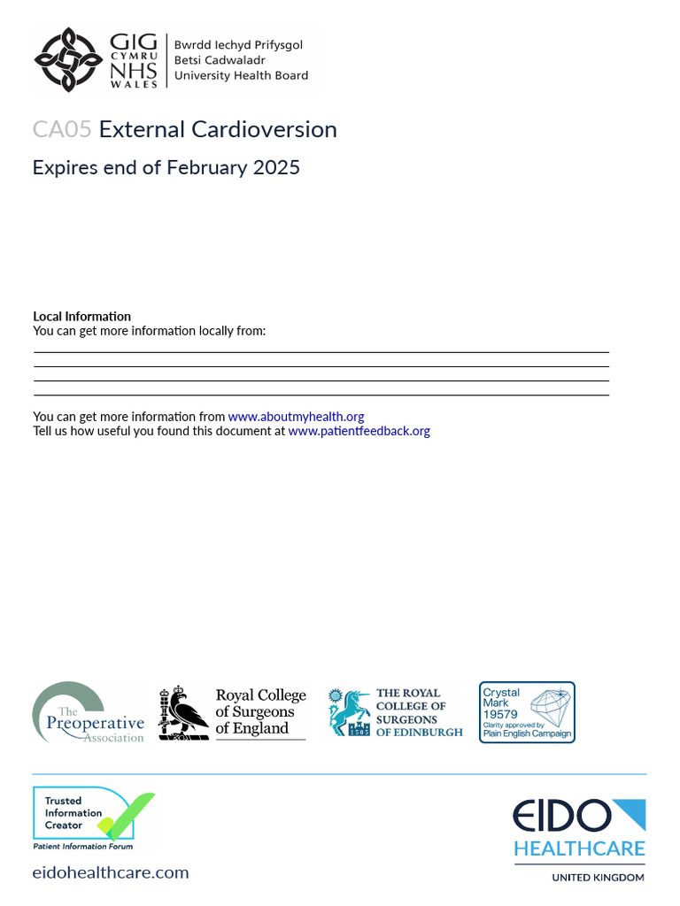 CA05-English-Large Print | PDF | Heart | Atrium (Heart)