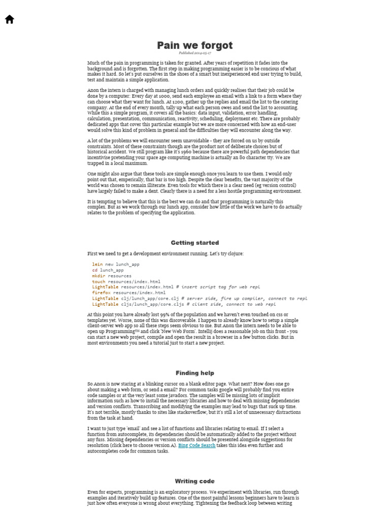 Pain we forgot | PDF | Computer Programming | Version Control
