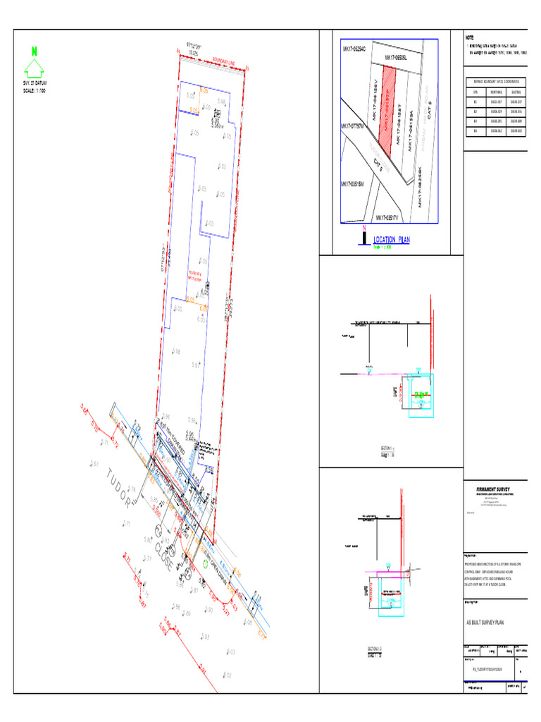 As Built Survey Plan Rev-layout1 | PDF