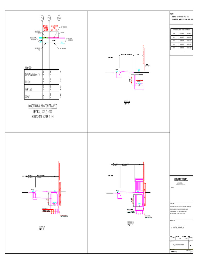 As Built Survey Plan Rev-layout2 | PDF