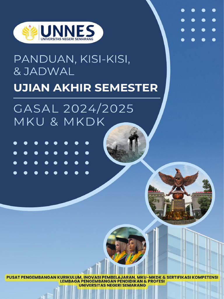 Panduan & Jadwal UAS Gasal 2024-2025 MKU & MKDK | PDF
