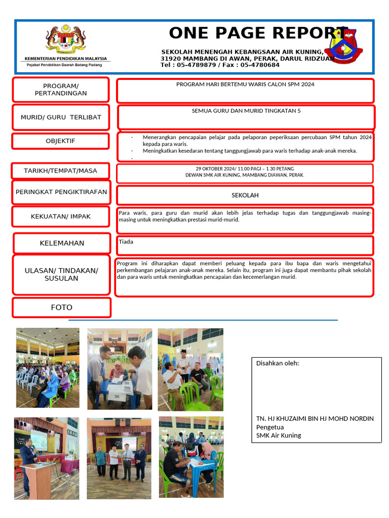 Opr Hari Bertemu Waris | PDF