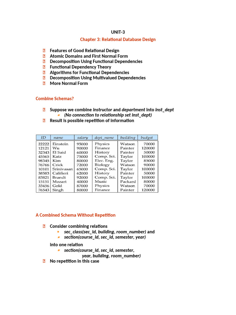 Relational Database Design Guide | PDF | Mathematics | Data Management