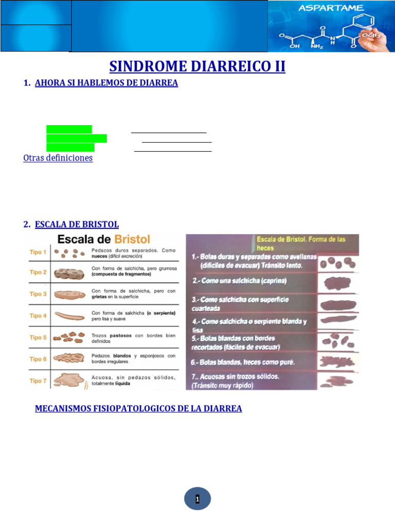 Fsp-r3-t7 (2) Síndrome Diarreico 2 | PDF | Diarrea | Heces