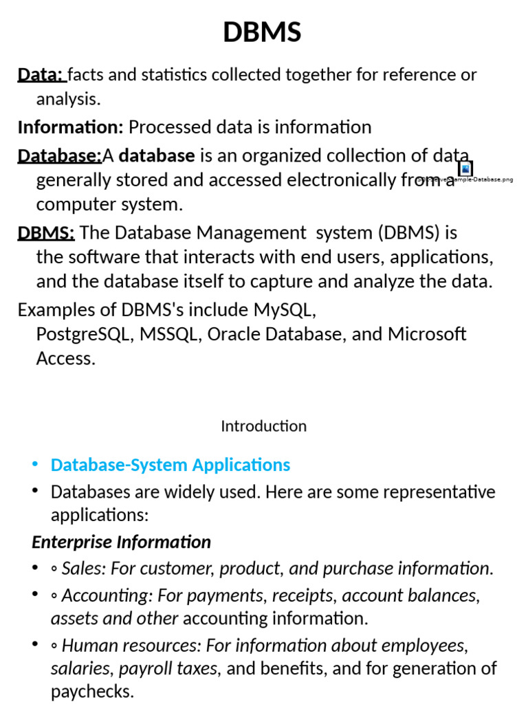 DBMS R19 UNIT 1 | PDF | Databases | Relational Model DBMS R19 UNIT 1 | PDF | Databases | Relational Model