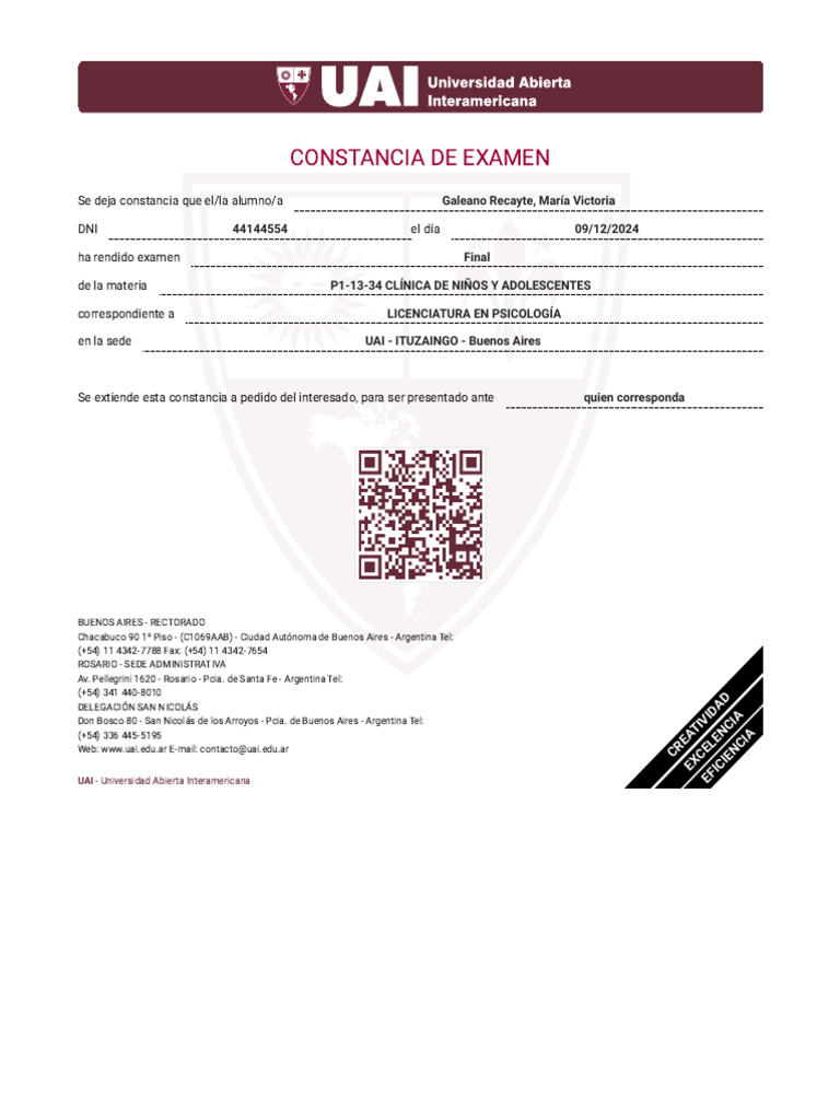 Mi UAI _ Universidad Abierta Interamericana | PDF