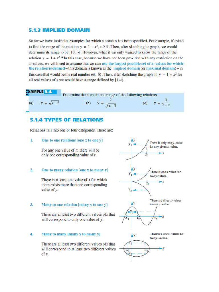 Domian - and - Range 2 | PDF