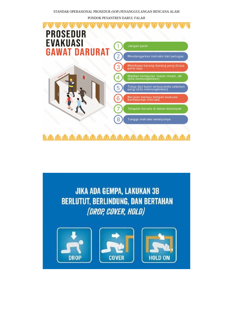 Jalur Evakuasi | PDF