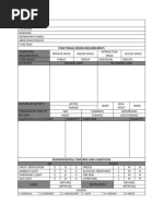 Room Data Sheet Template | PDF
