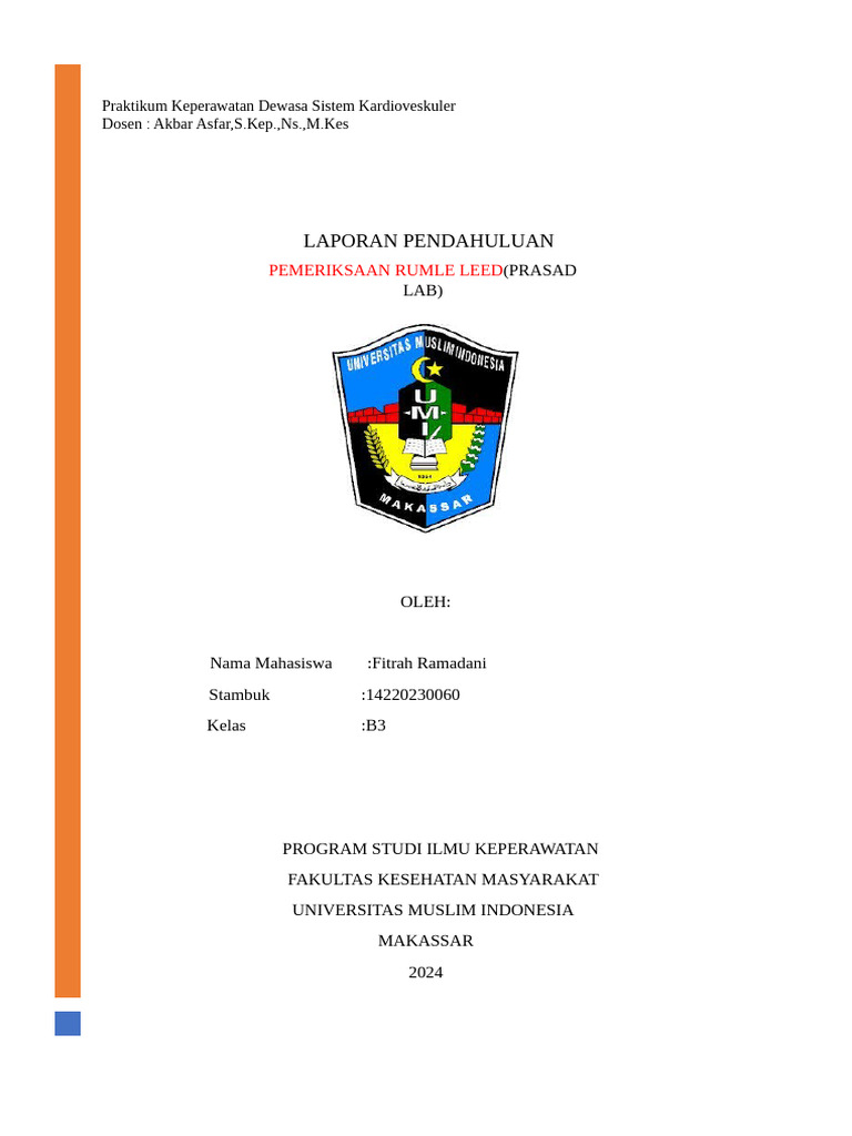 Pemeriksaan Rumple Leede untuk Fragilitas Kapiler | PDF