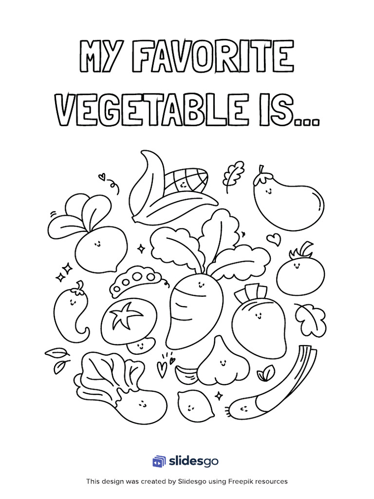 My Favorite Vegetable Is | PDF