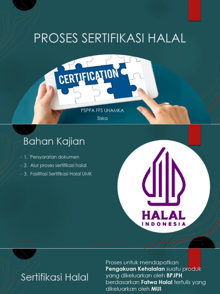 Proses Sertifikasi Halal di Indonesia | PDF