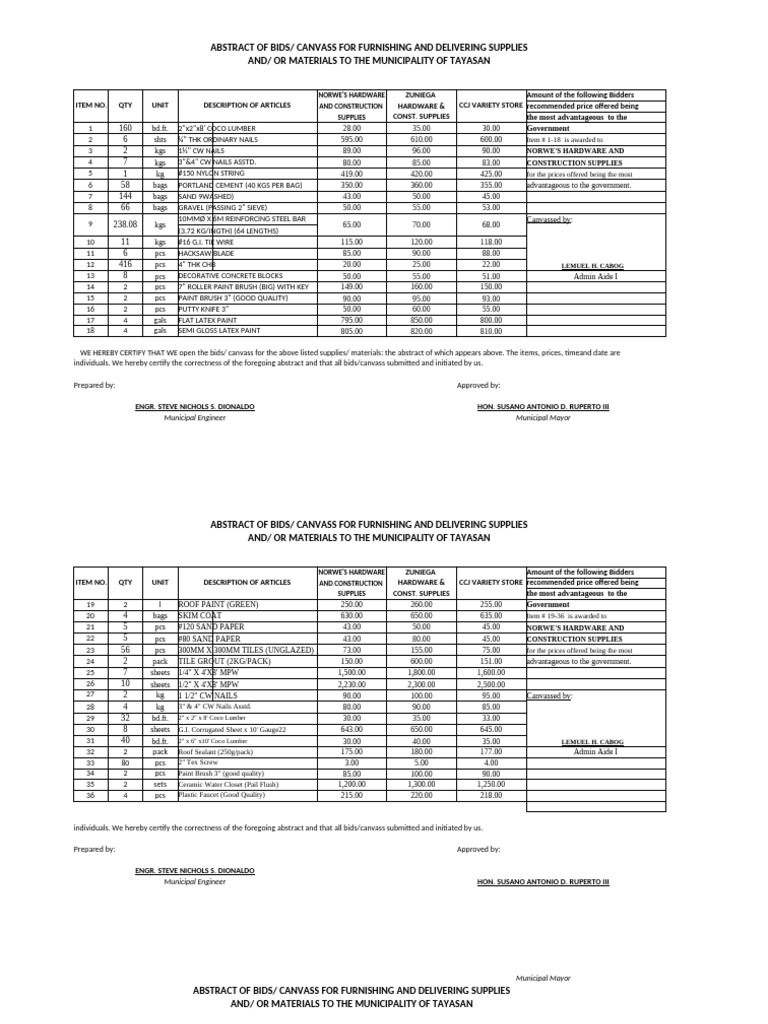 SVP TAMBULAN 2024 | PDF | Pipe (Fluid Conveyance) | Tile
