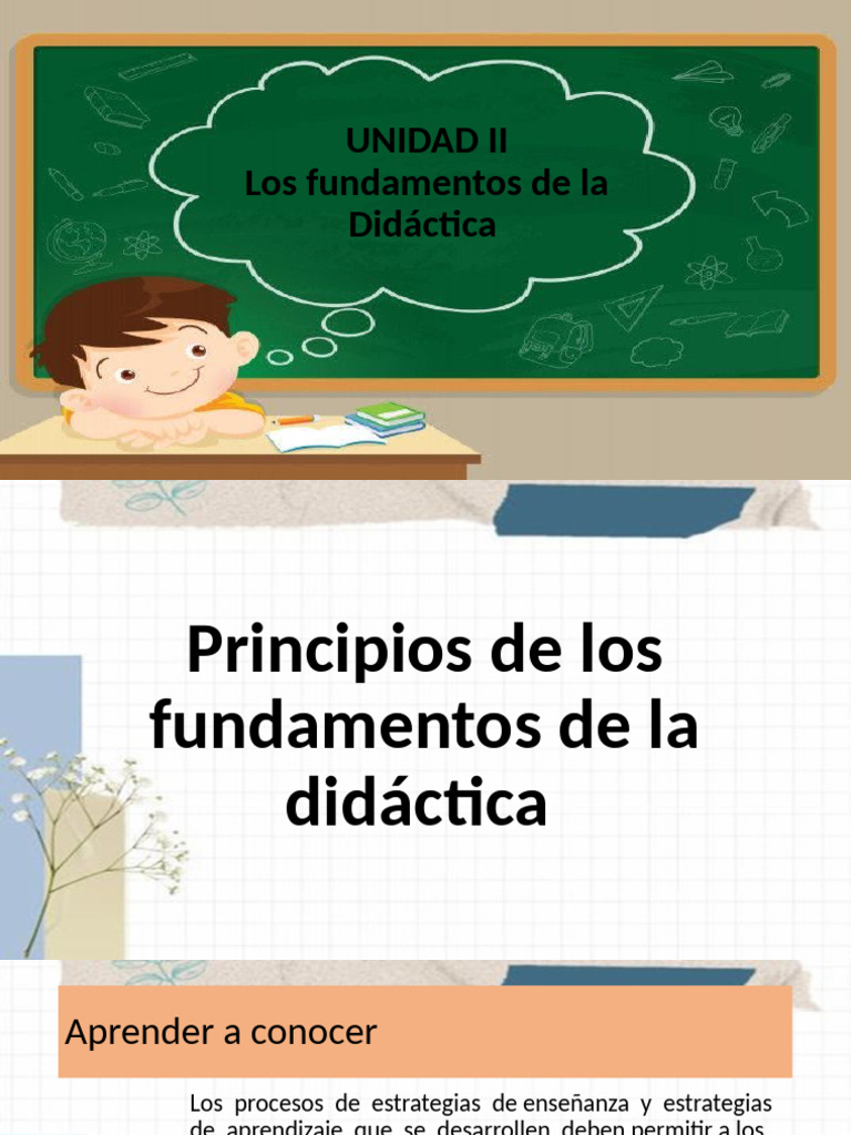 Fundamentos de la Didáctica en Educación | PDF