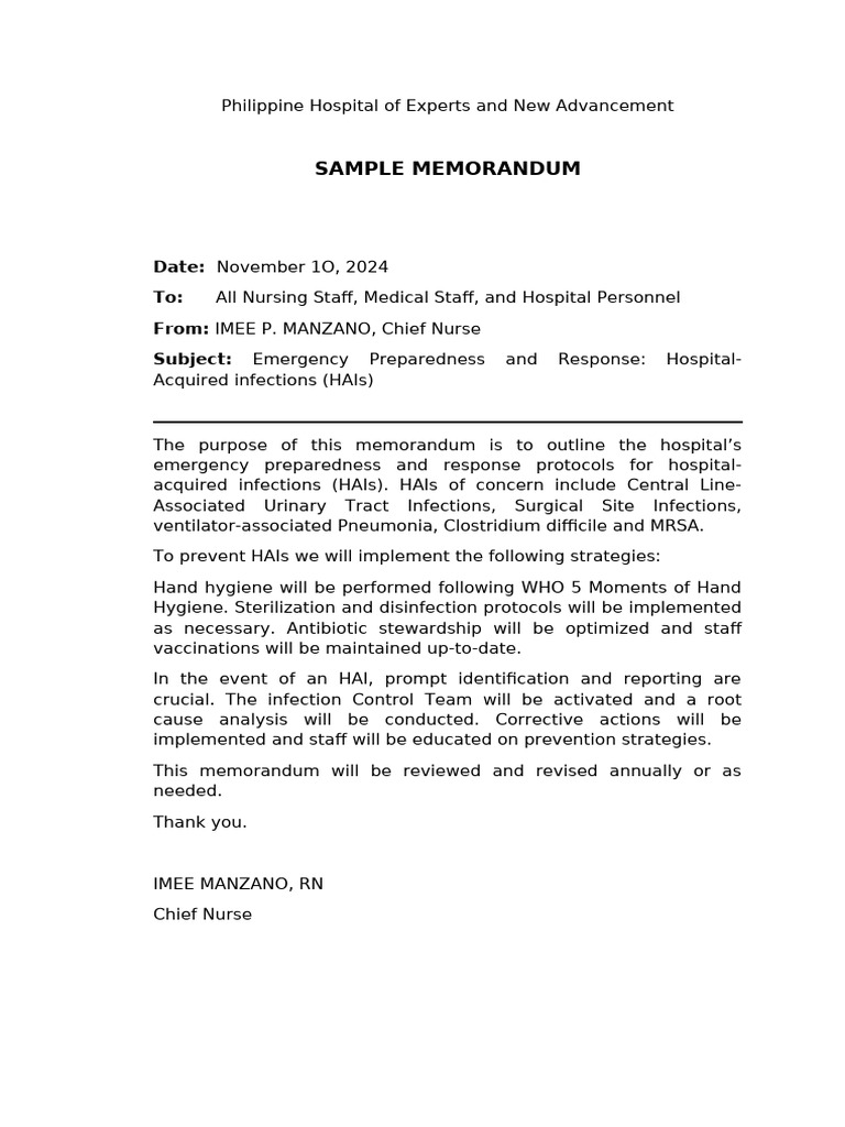 memo-incident-report-anecdotal-sentinel-report-Manzano-Imee-BSN-4d ...