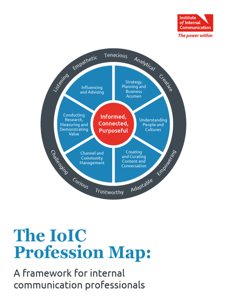 Profession Map Brochure | PDF | Communication | Knowledge