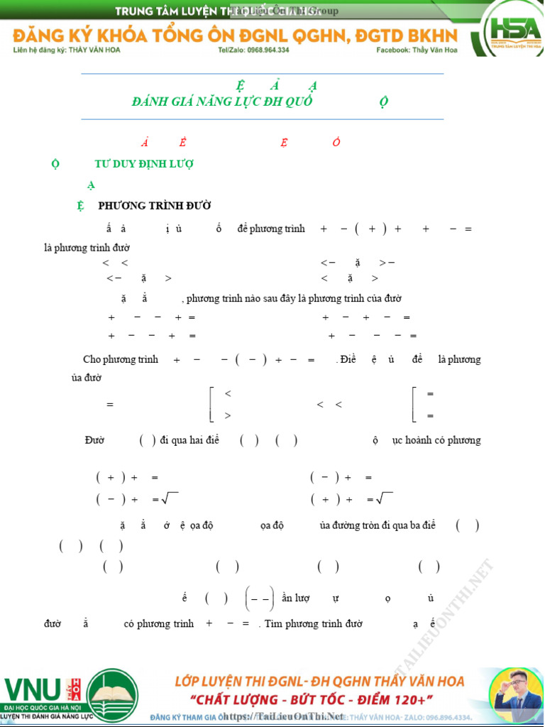 B05-BT(Ä á» )-HSA-PHÆ¯Æ NG TRÃ NH Ä Æ¯á» NG TRÃ N. ELIP | PDF