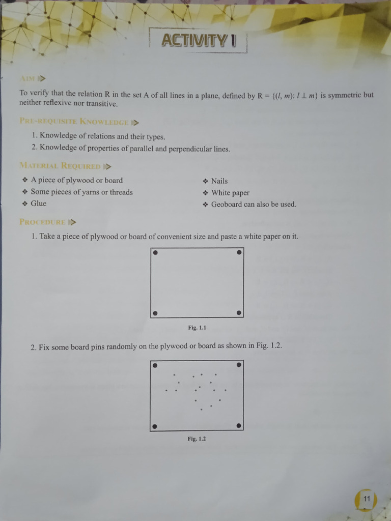 12th Sci Maths Activities | PDF | Logarithm | Function (Mathematics)