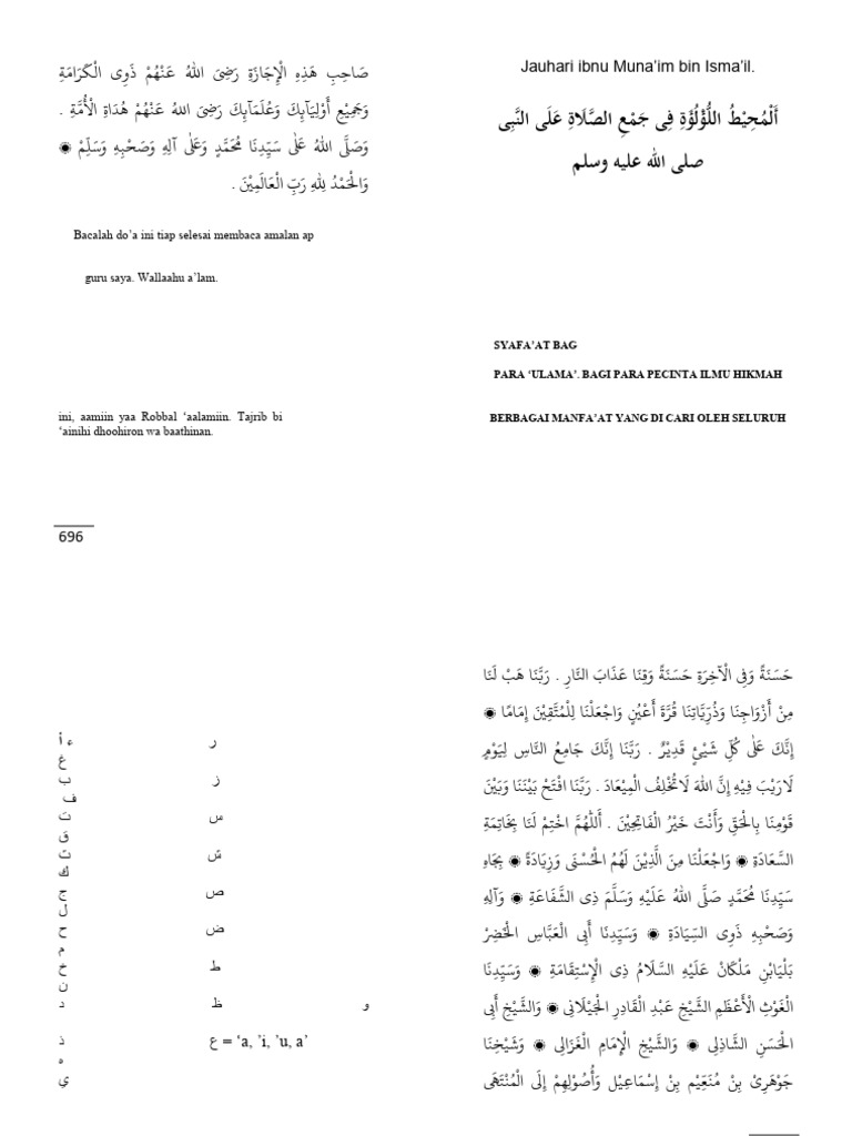 SAMUDERA SHOLAWAT - A4 - 354 Halaman | PDF