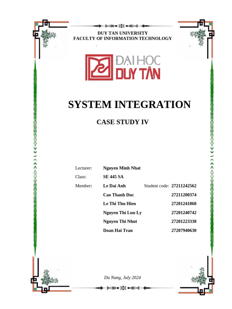 Case Study IV-Group 03 | PDF | Databases | Application Software