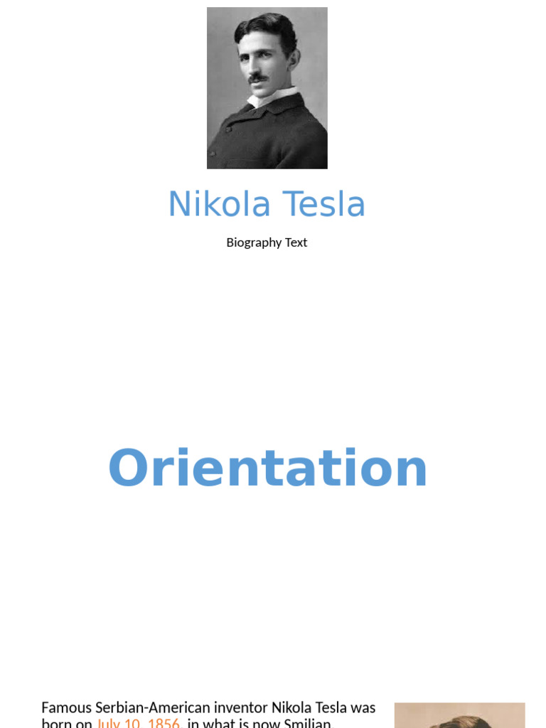 Nikola Tesla: Life and Inventions | PDF