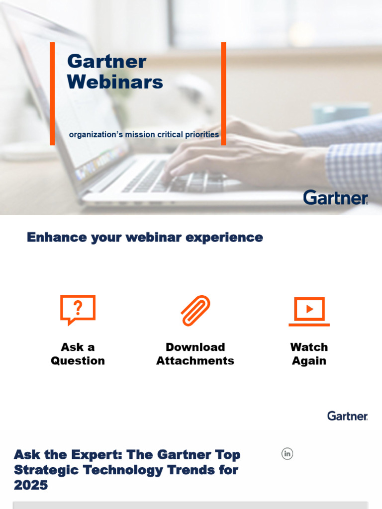 The Gartner Top Strategic Technology Trends For 2025 - Gartner | PDF | Artificial Intelligence ...