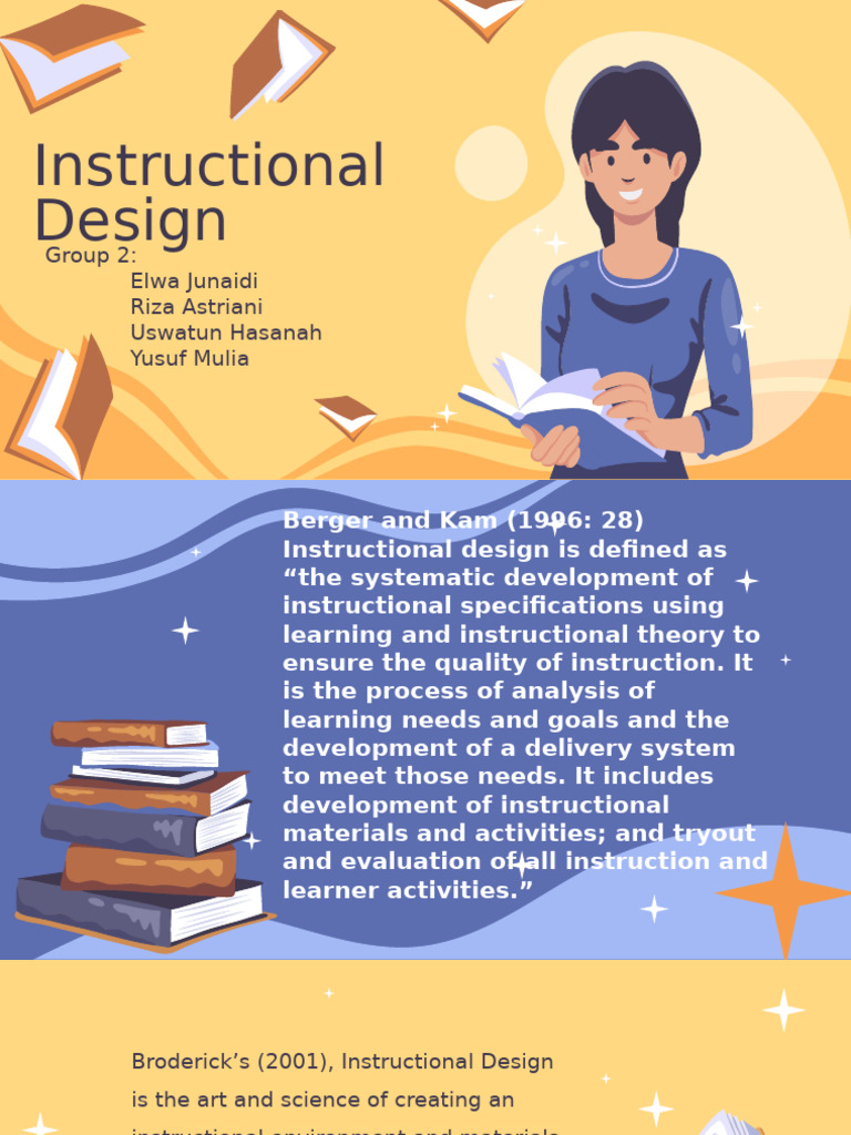 Group 2 (Instructional Design) | PDF | Instructional Design | Educational Assessment