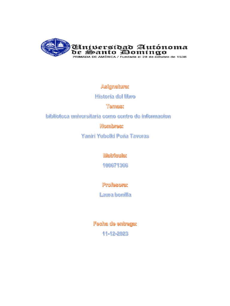 Yaniri 21 | PDF | Biblioteca Académica | Biblioteca escolar