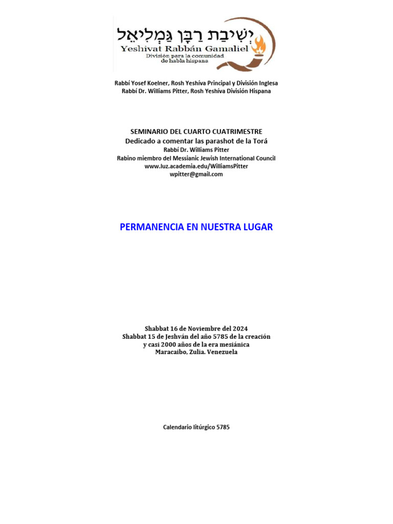 04 LECCIONES DE TORÁ 5785 Parashá Vayerá 5785 | PDF | Abrahán | Oración