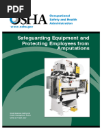 Machine Guarding Safety Standards | PDF | Machines | Safety