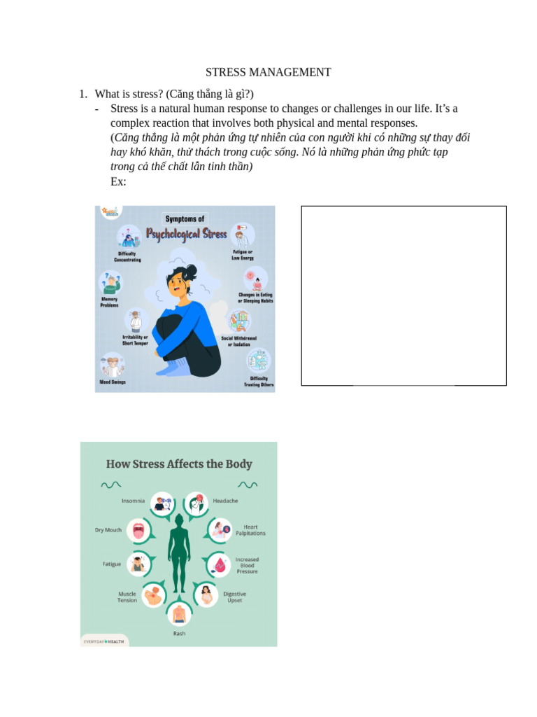 Stress Management | PDF