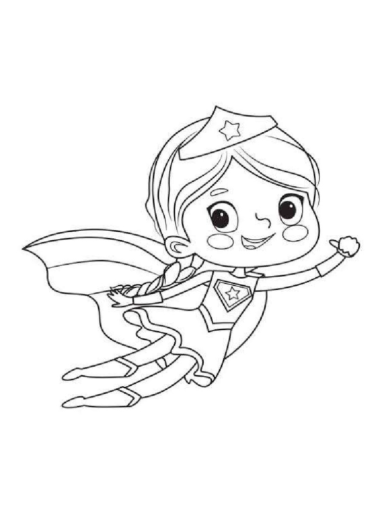 Sketsa Superhero Cilik | PDF