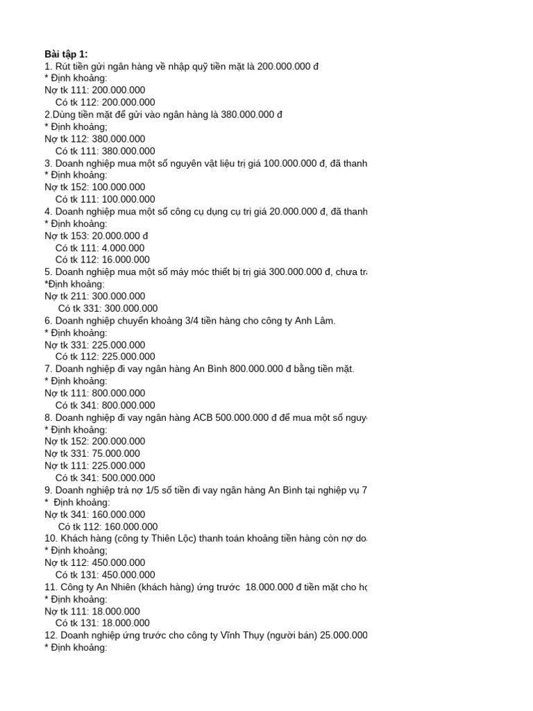 Bài Tập NLKT Chương 4 Nhóm 8 | PDF