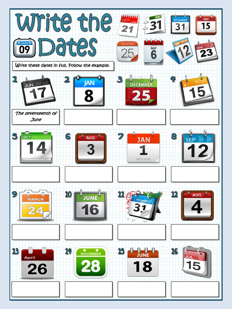 Calendar and Months Activities 9 | PDF