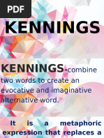 Kennings Definition + Examples | PDF | Poetry | Linguistics