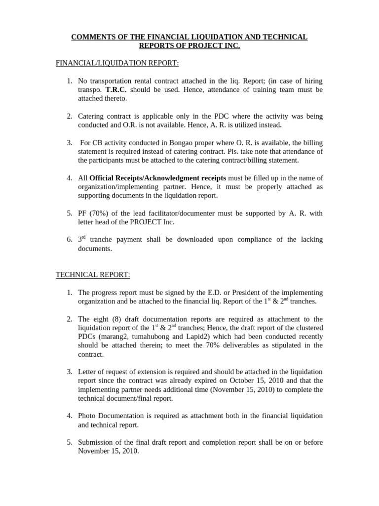 Comments - PROJECT Finance and Tech Report | PDF