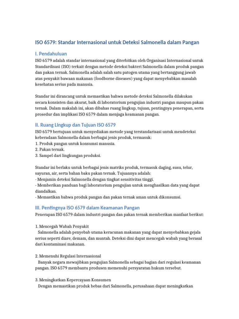 ISO_6579_Standar_Deteksi_Salmonella | PDF
