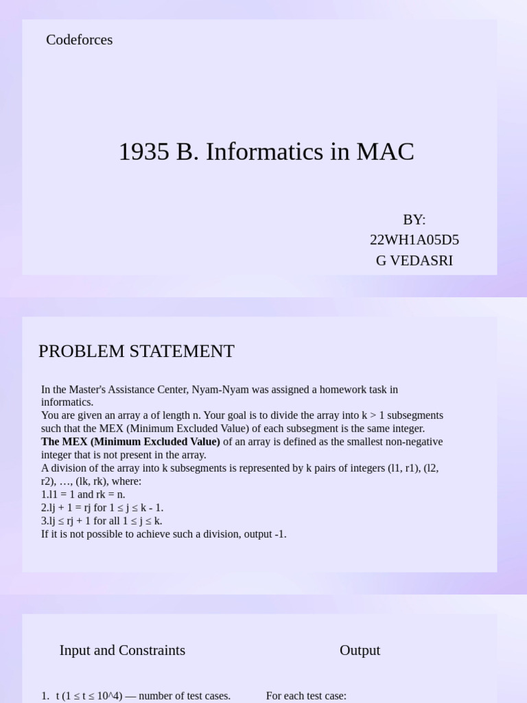 Informatics in MAC | PDF | Integer | Theoretical Computer Science