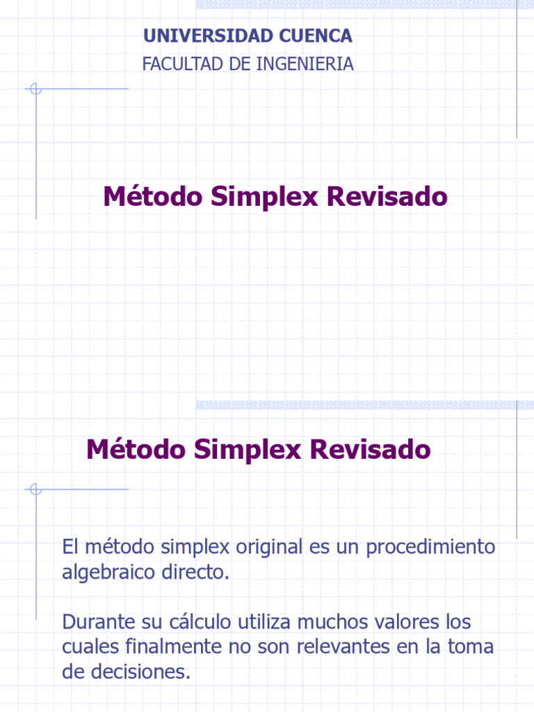 Clase 3.5 Programacion lineal Revisado | PDF