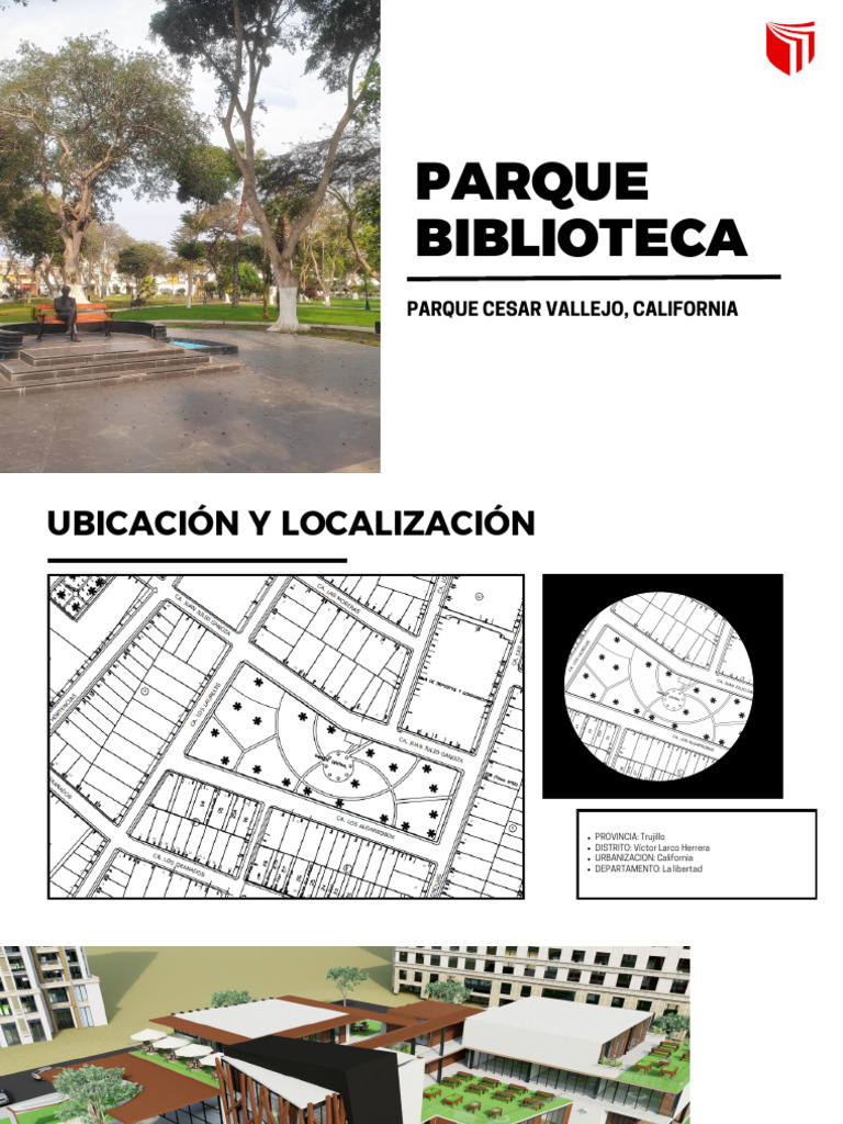 Renders Parque Biblioteca | PDF