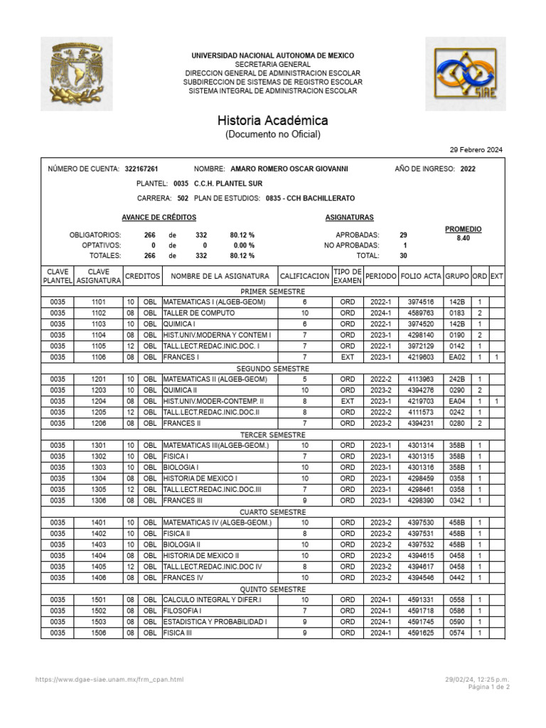SIAE [Panel de Control] | PDF