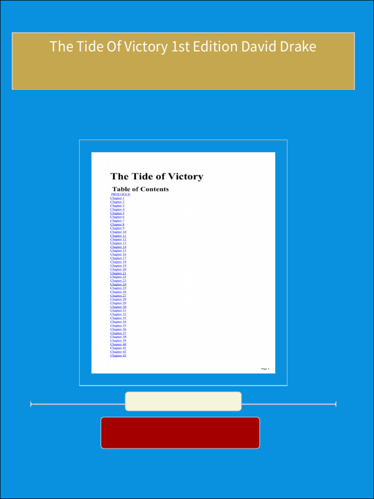 The Tide of Victory 1st Edition David Drake | PDF | Saddle