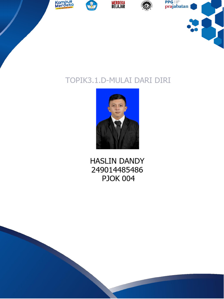 Topik 3.1.d_Mulai Dari Diri_Haslin Dandy-1 (1) | PDF