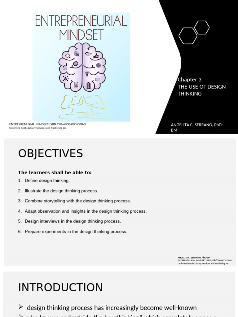 Chapter 3 The Use of Design Thinking | PDF | Design Thinking ...